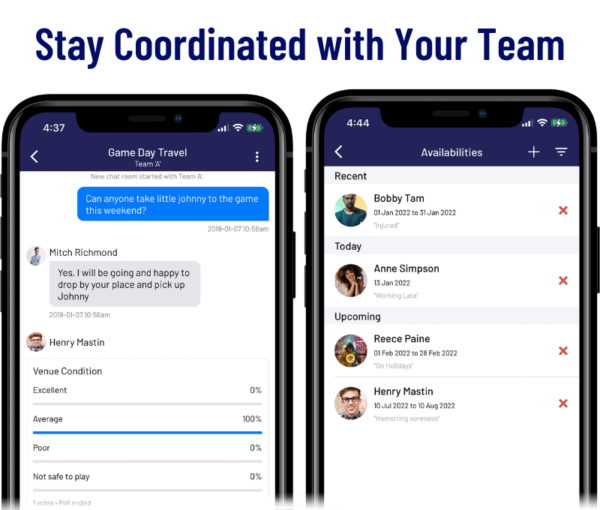 Stack Team App - Stack Officials